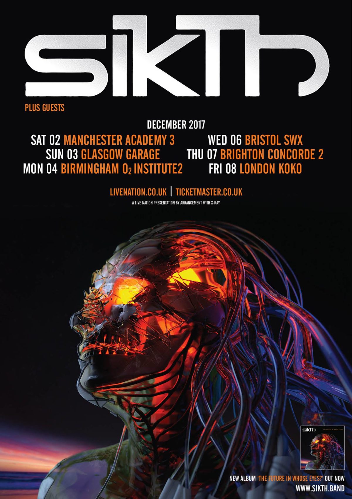 Sikth UK tour 2017 - December dates announced - Metal Gigs